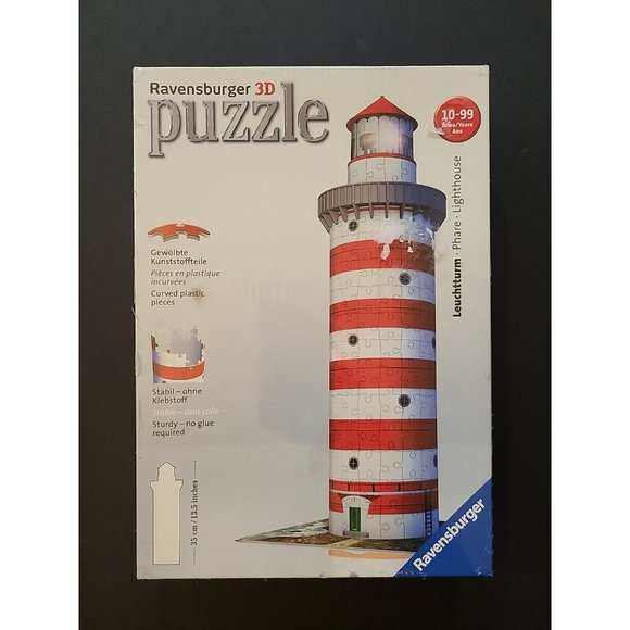 Ravensburger | Games | 3d Lighthouse Puzzle Ravensburger Easyclick ...